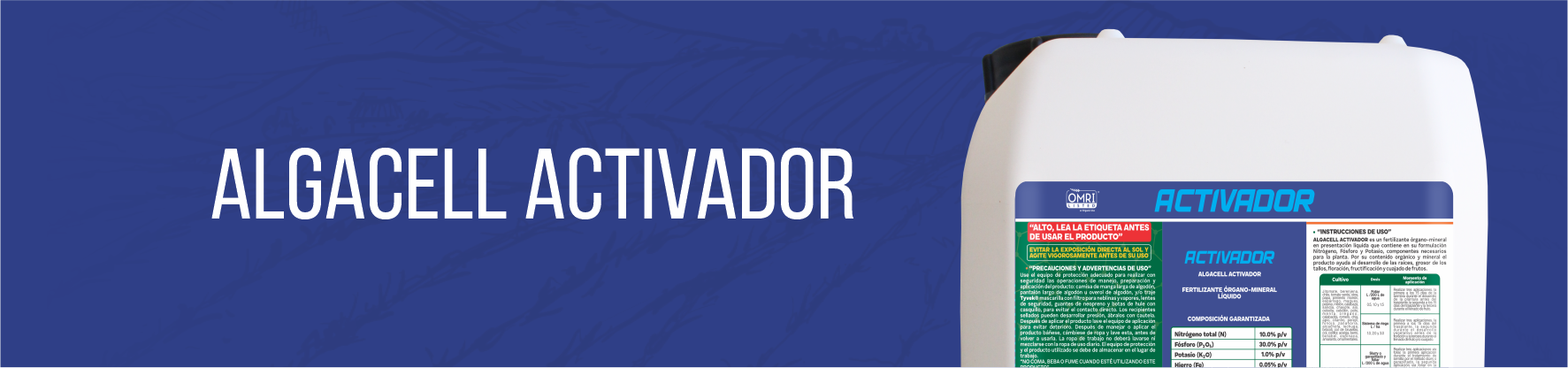 ALGACELL ACTIVADOR